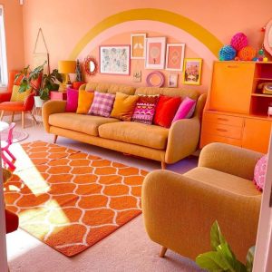 Funky decor: conheça a tendência que é uma explosão de cores